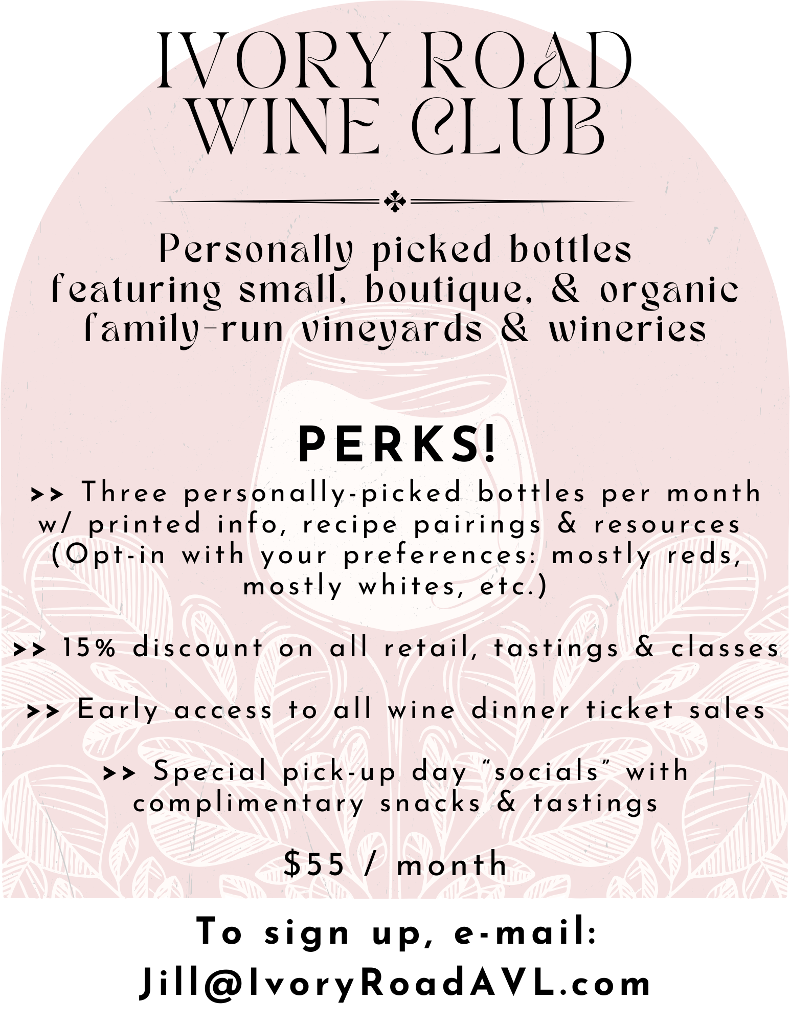 Wine Club – Ivory Road